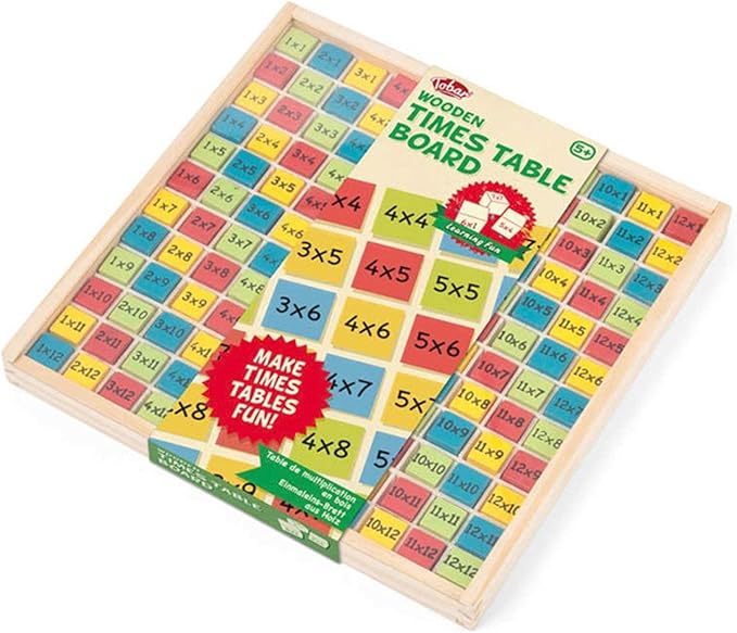 Wooden Times Table Board – Silly Goose Kids